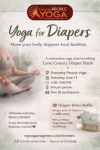 Yogo for Diapers with Everyday People Yoga – Lane County Diaper Bank